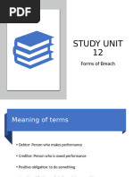 Mora Debitoris and Creditoris Explained | PDF | Breach Of Contract | Debtor