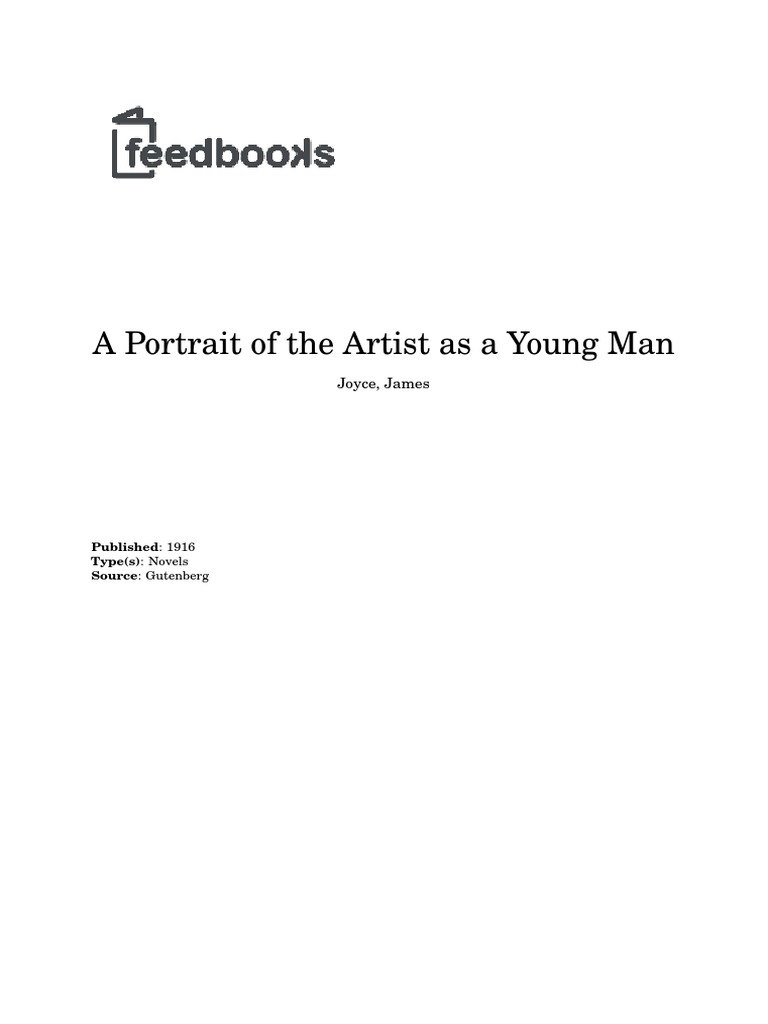 A Portrait of The Artist As A Young Man | PDF | James Joyce | A ...