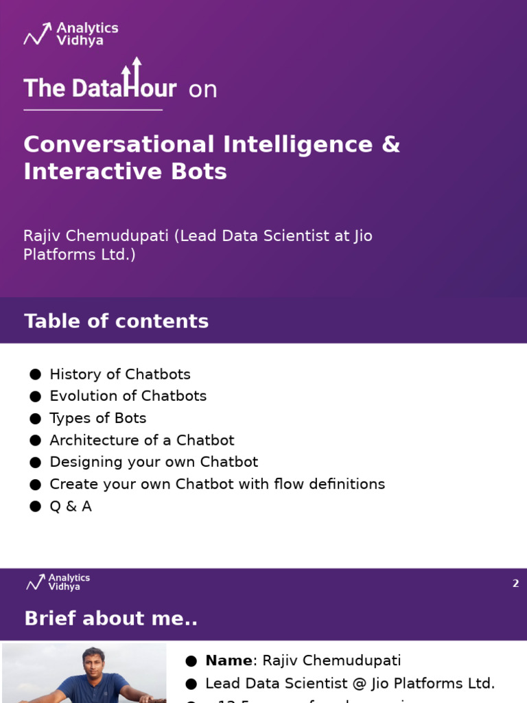 Chatbot Development and Intelligence Guide | PDF | Computing ...