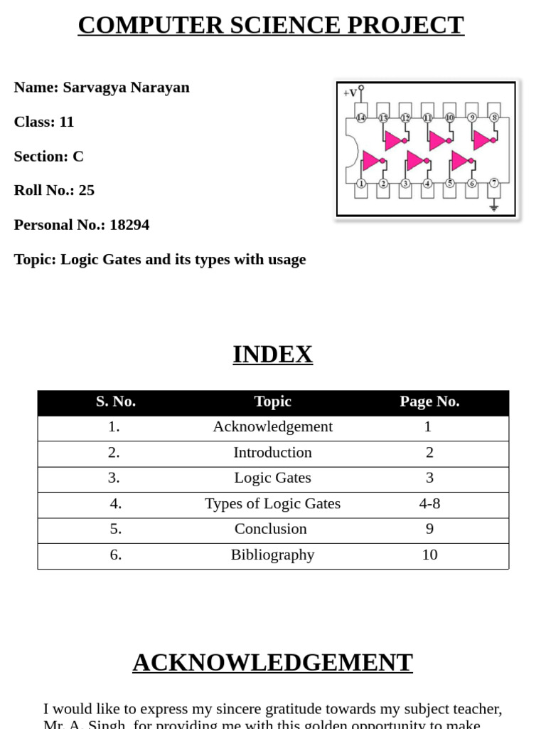 Understanding Logic Gates and Their Types | PDF | Logic Gate | Digital ...