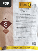 Icso Sample Paper Class-3 2025-26 | PDF | Microsoft Word | Computer Monitor