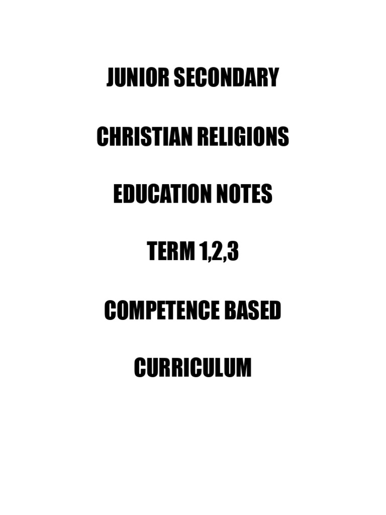 Grade 7 CRE Notes Overview | PDF | Paul The Apostle | Genesis Creation ...