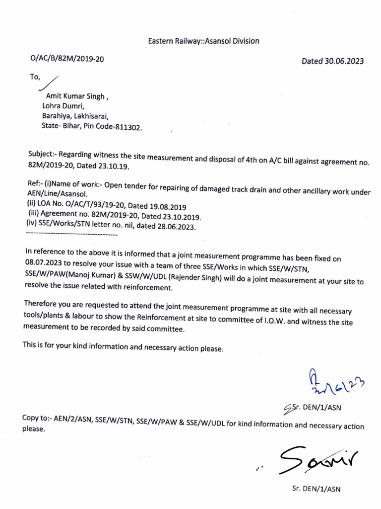 Letter To Agency - Edited (Recovered) | PDF