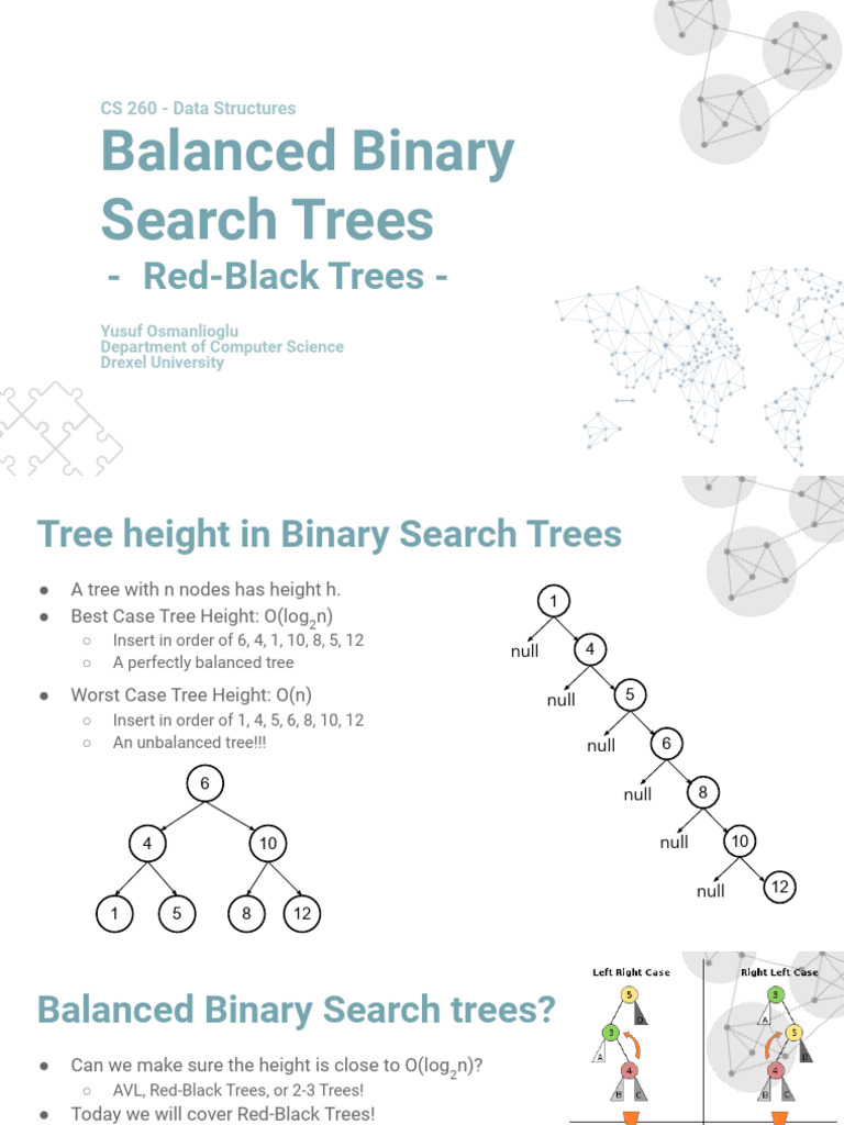 11_redBlackTrees | PDF | Algorithms And Data Structures