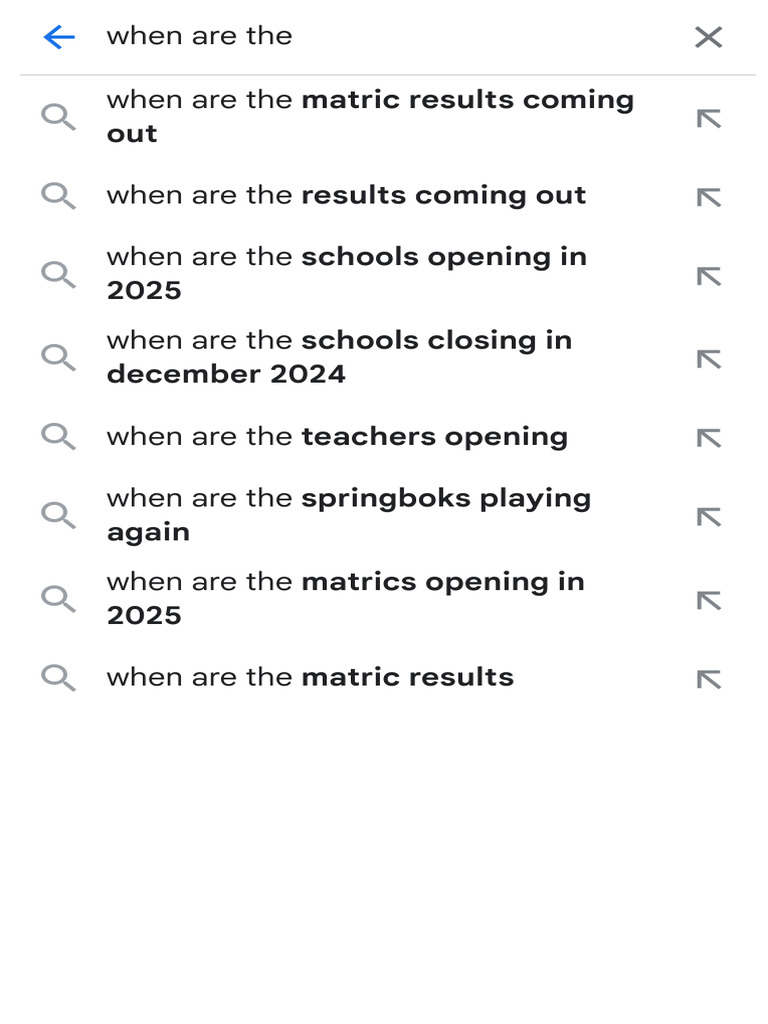 When Are the 2024 Matric Results Coming Out - Google Search | PDF