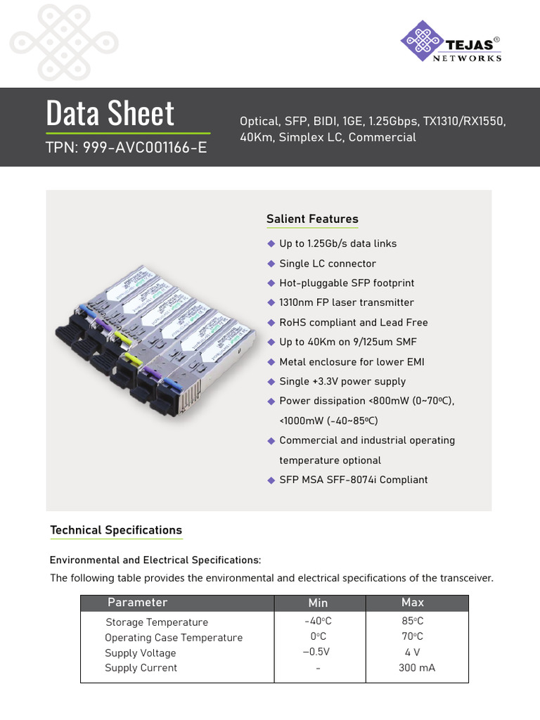 Datasheet4 | PDF | Physical Layer Protocols