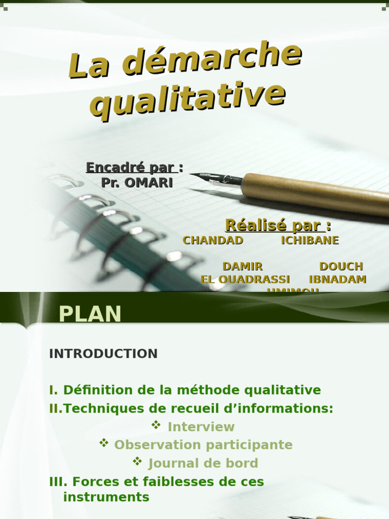 Méthodes de recherche qualitative expliquées | PDF | Observation ...
