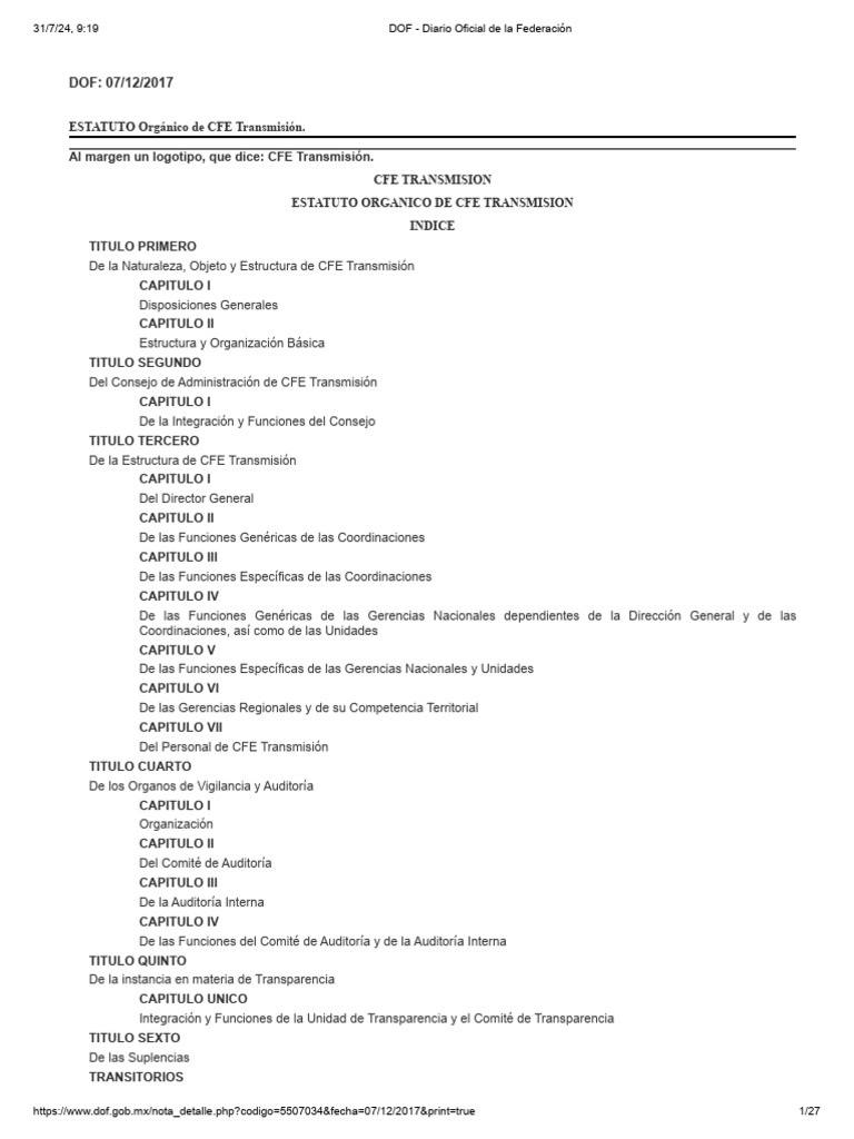 Gerencias CFE Transmisión | PDF | Comisión Europea | Ingenieria Eléctrica