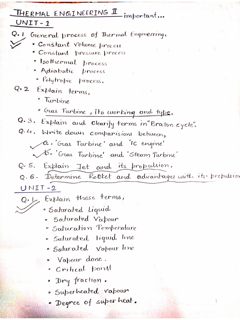 Thermal Engineering 2 | PDF
