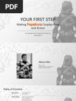 Spamton Cosplay Mask DIY Guide | PDF