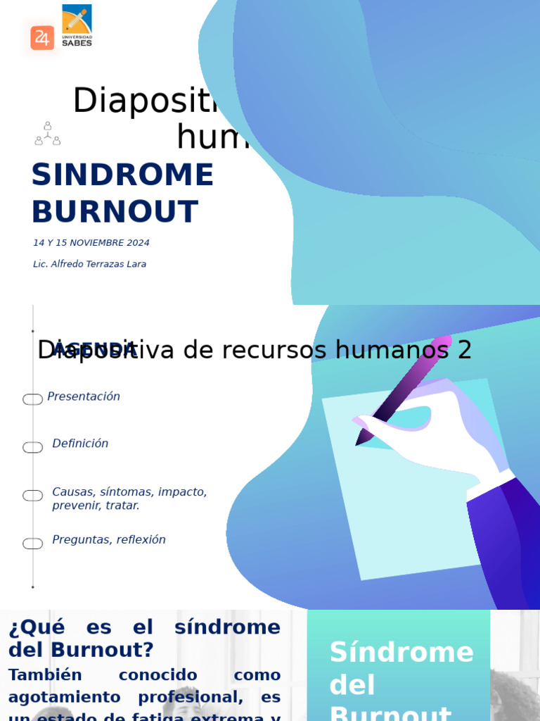 Sindrome de Burnout | PDF | Burnout ocupacional | Sicología