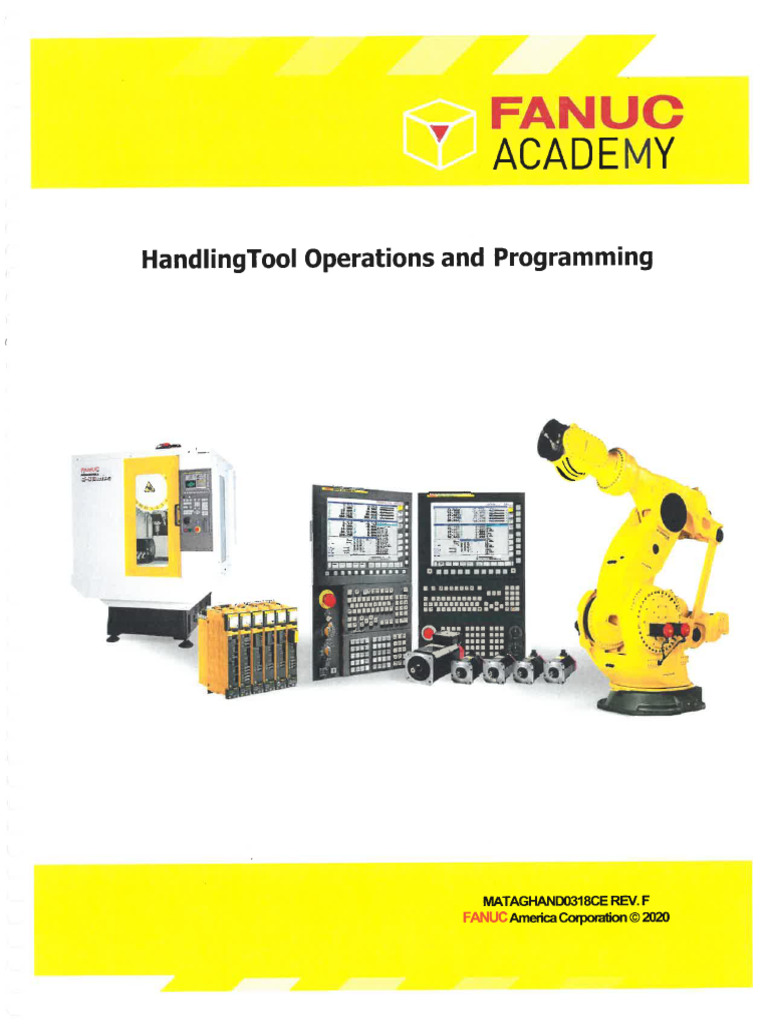 Fanuc HandlingTool & Operations Manual | PDF