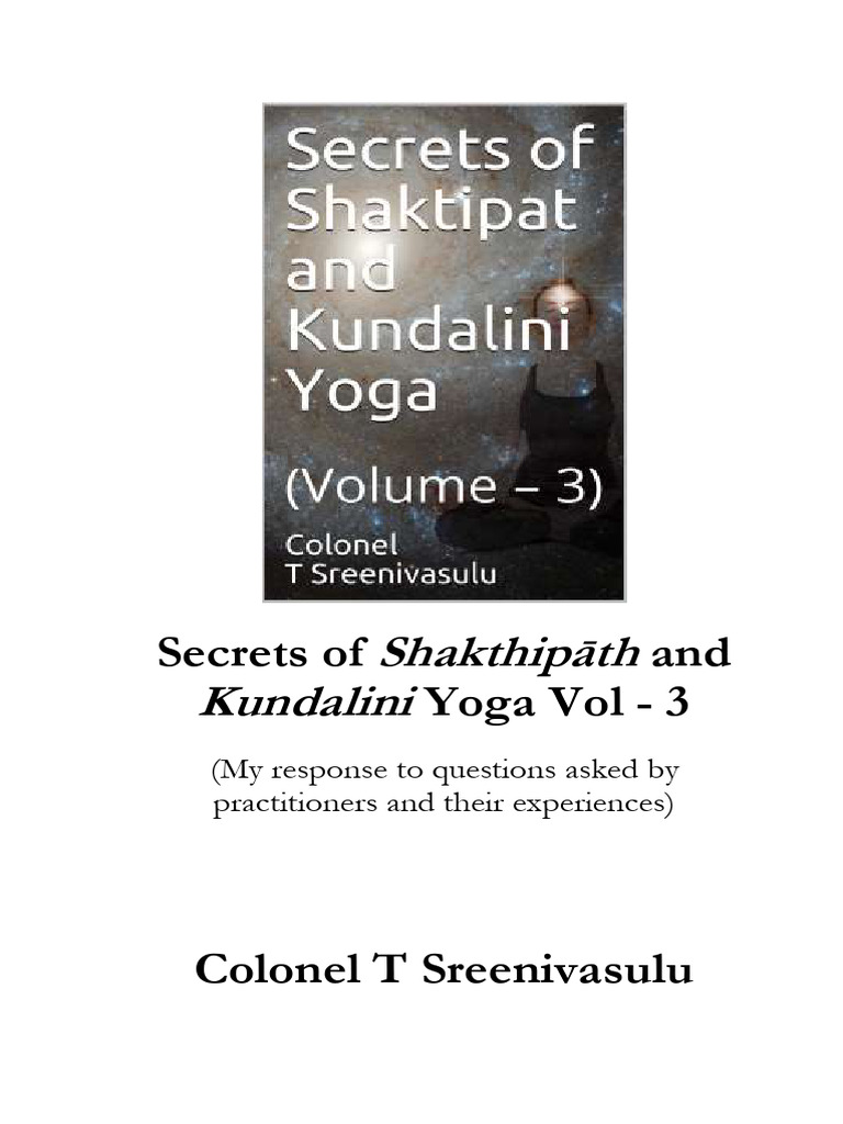 Secrets of Shaktipat and Kundalini Yoga Vol 3 - Paperback 13 September ...