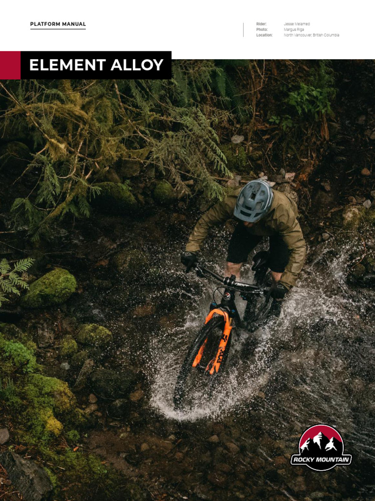 MY22 Element Alloy-Web r1 | PDF | Human Powered Transport | Human ...