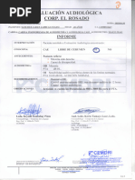 Resultados de Audiometría: Normoacusia | PDF | Cabeza y cuello humanos ...