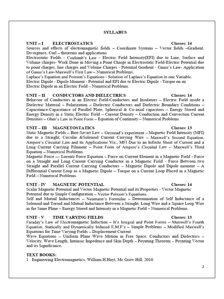 Emf Notes | PDF | Electromagnetic Induction | Inductance