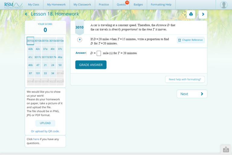 Lesson 18 Homework Submission Guide | PDF