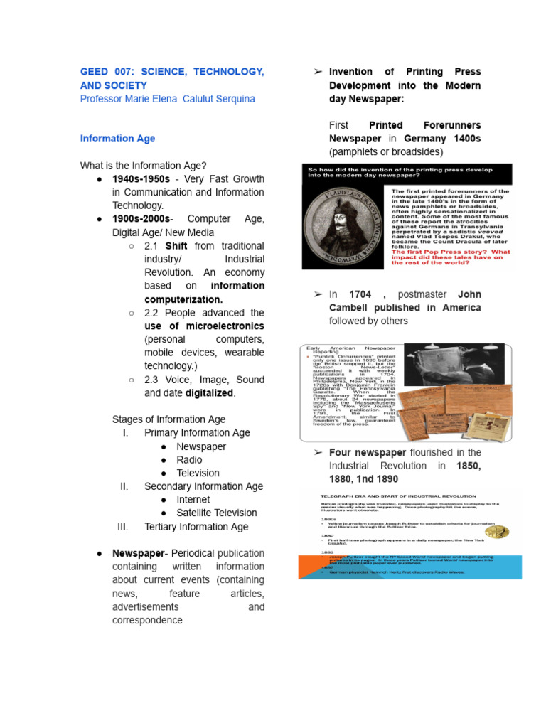 STS REVIEWER | PDF | Radio | Ecosystem