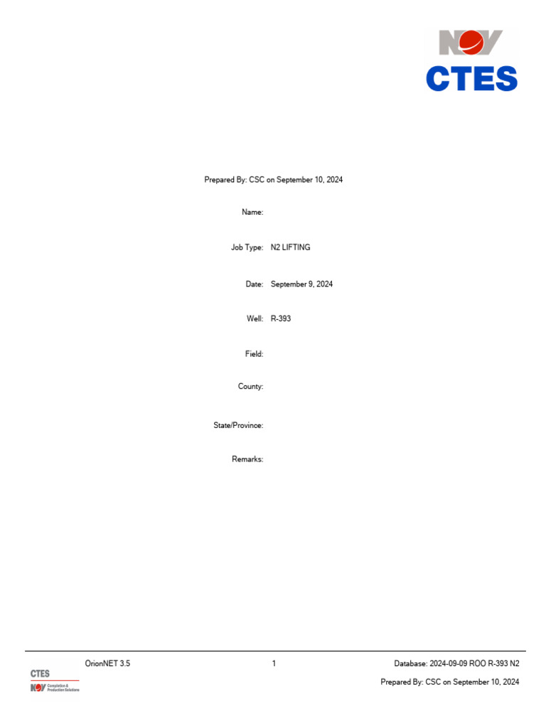 R-393 N2 chart | PDF | Hydraulics | Gas Technologies