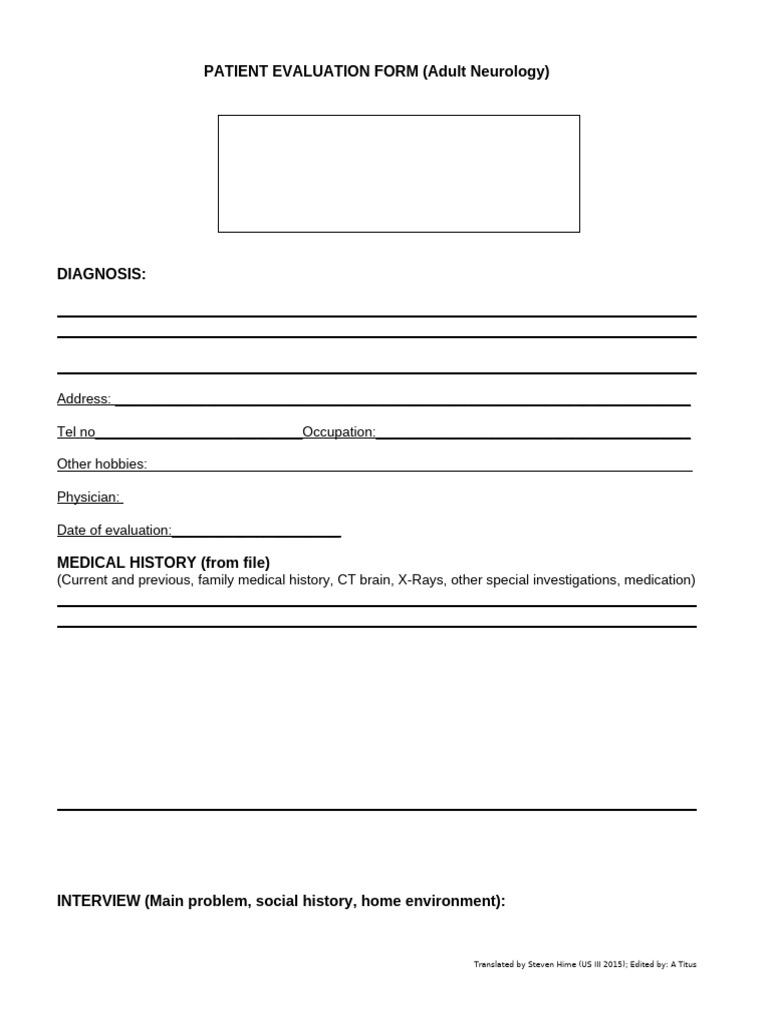 Neuro Eval Form | PDF | Anatomical Terms Of Motion | Shoulder