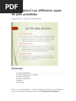 Les Types de Plan de Dissertation | PDF | Dialectique