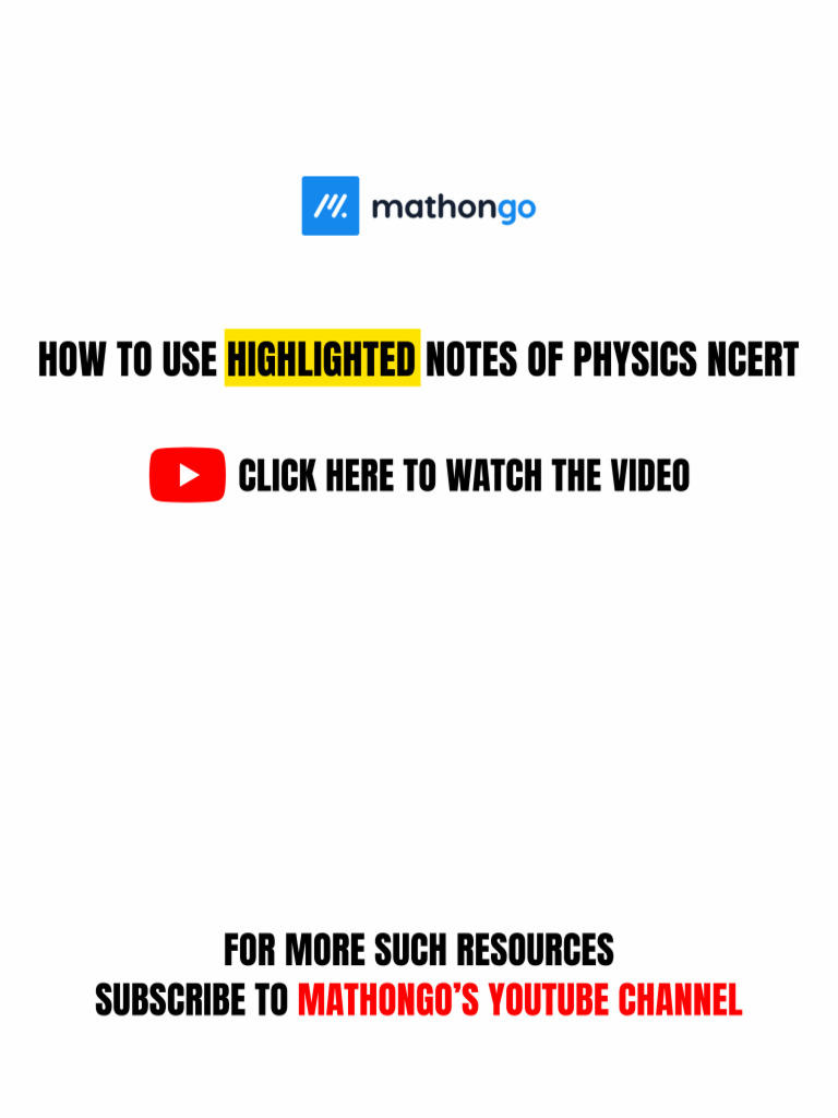 Atoms - Highlighted NCERT (MathonGo) | PDF
