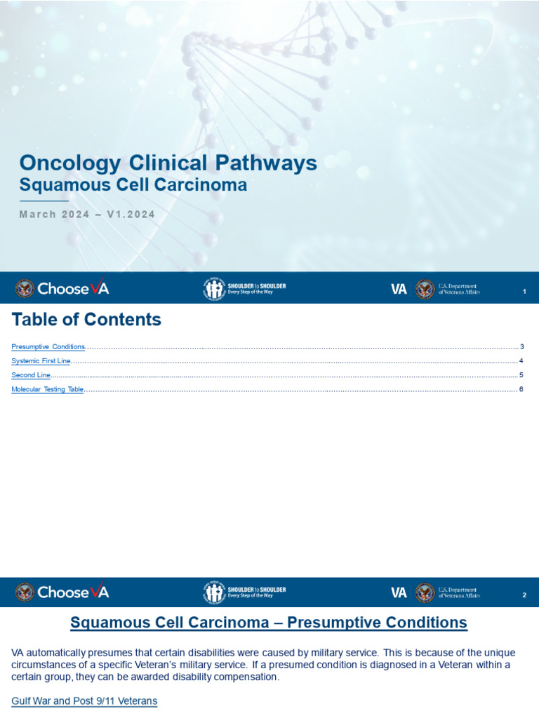 Squamous Cell Carcinoma Clinical Pathways | PDF | Immunotherapy | Persian Gulf