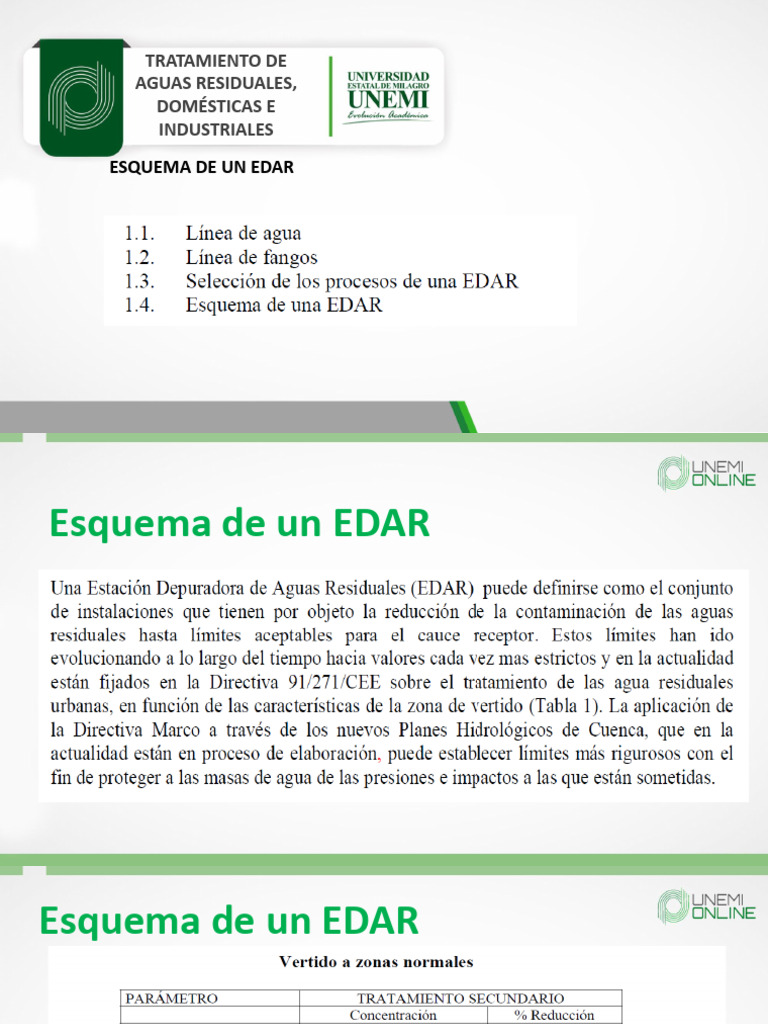 Tratamiento Aguas Residuales EDAR | PDF | Aguas residuales | Coloide