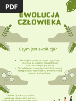 Czym Jest Ewolucja I Jakie Są Jej Dowody | PDF