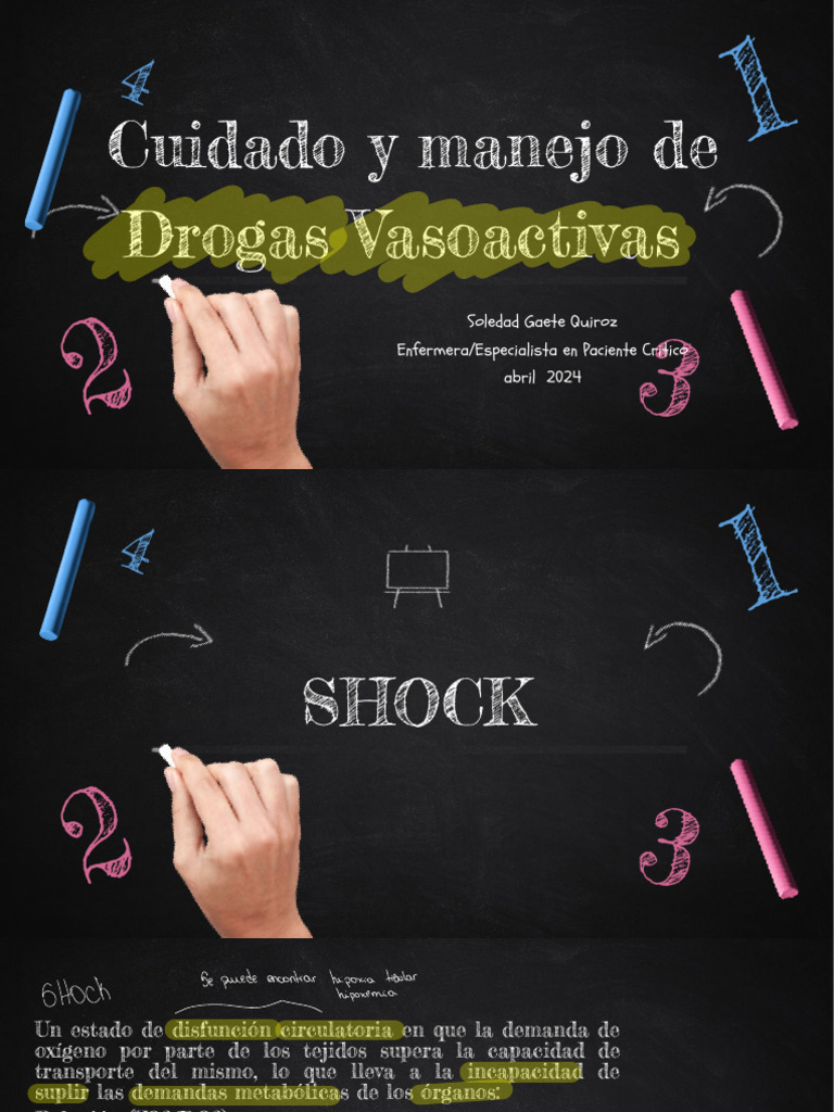 Clases DVA | PDF | Norepinefrina | Choque (circulatorio)