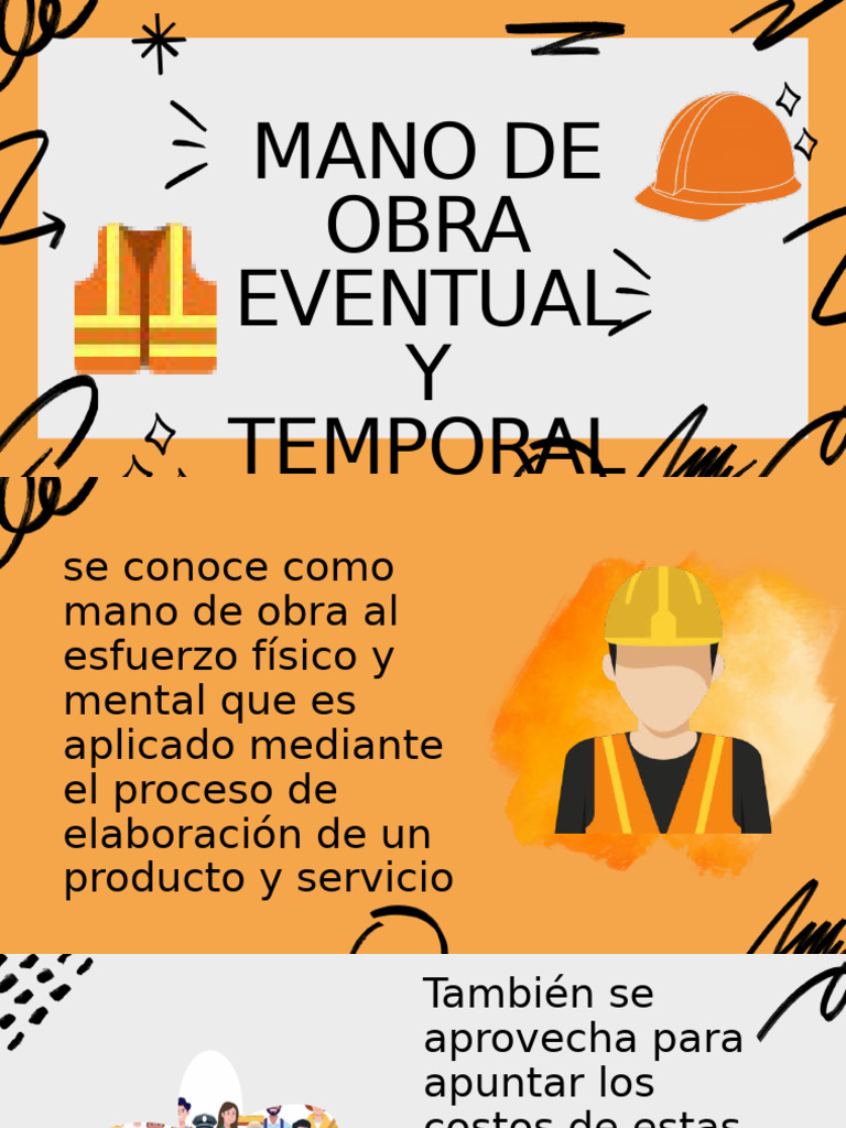 Presentación de Proyecto Doodle Naranja | PDF | Business | Trabajo temporal