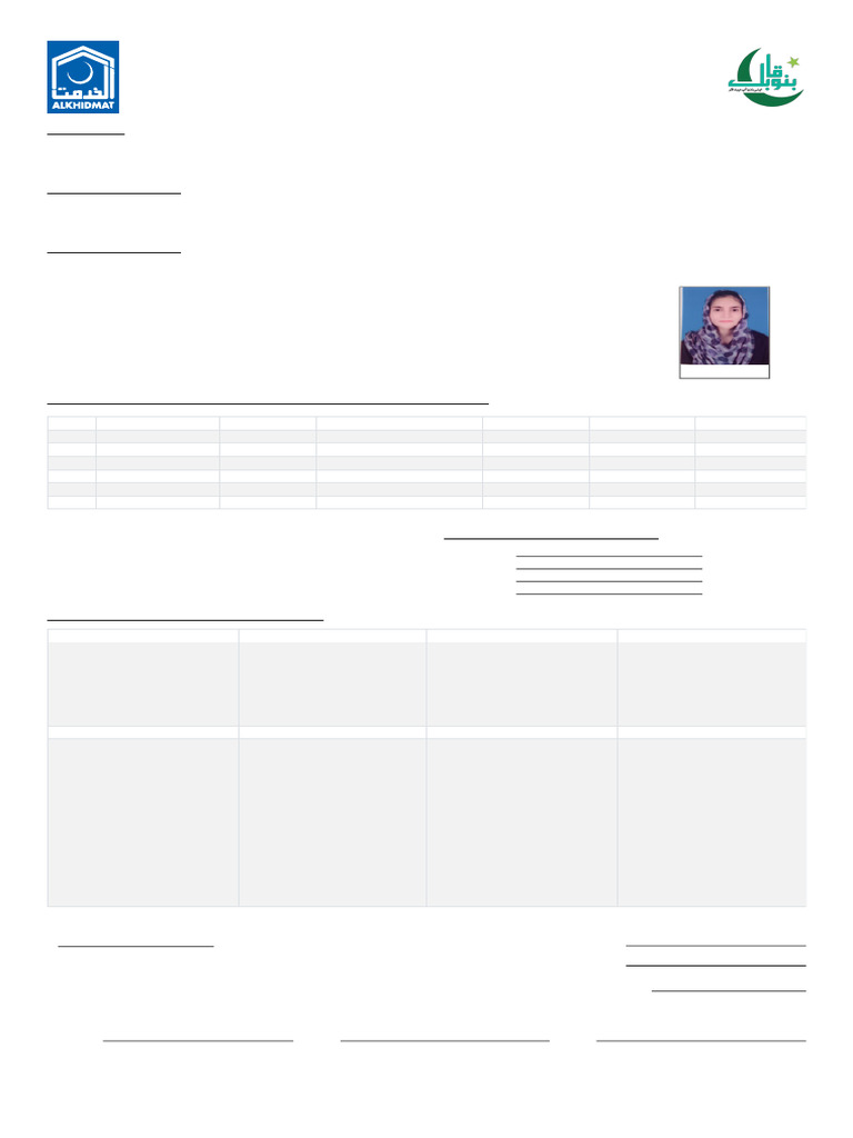 Noor Ul Huda -InterviewForm (2) | PDF | Computing