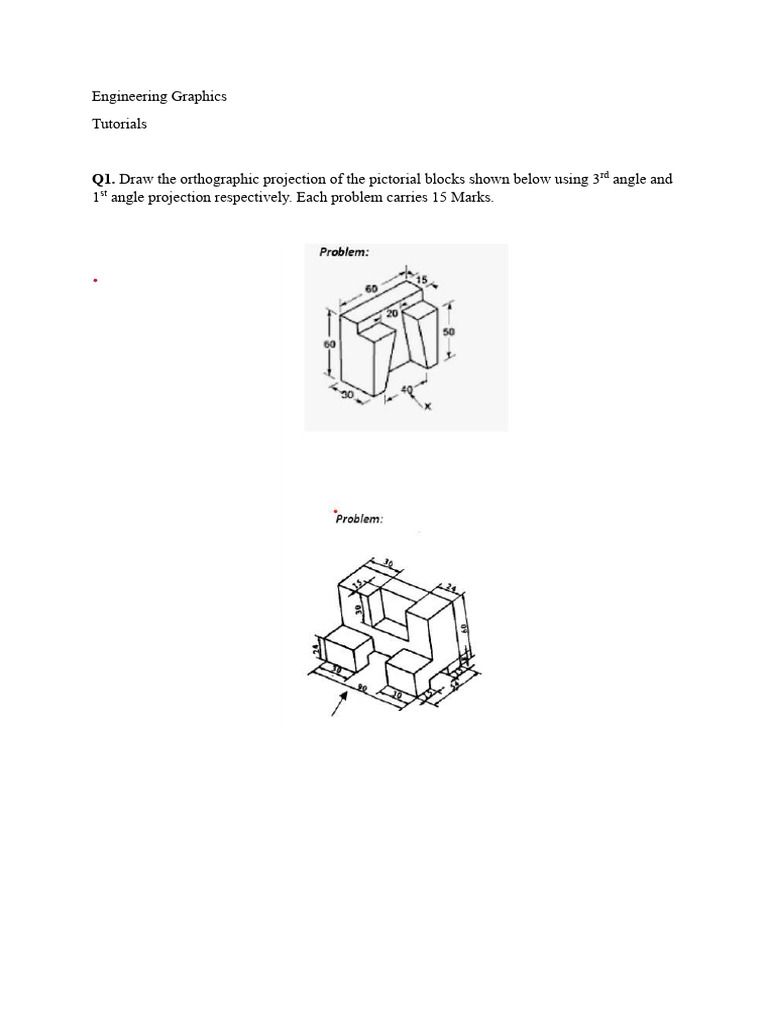 Engineering Graphics .Docx Tutorials 1..pdf SC18J25 | PDF