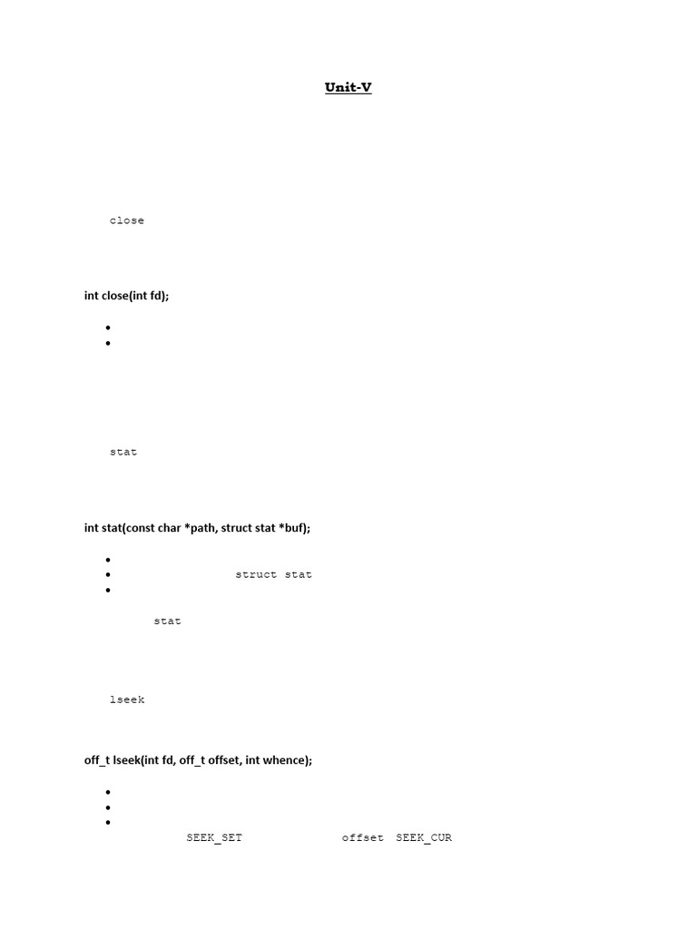 OS Unit 5 | PDF | Computer File | File System