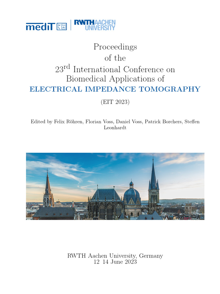 EIT Book of Abstracts | PDF | Intensive Care Medicine | Clinical Trial