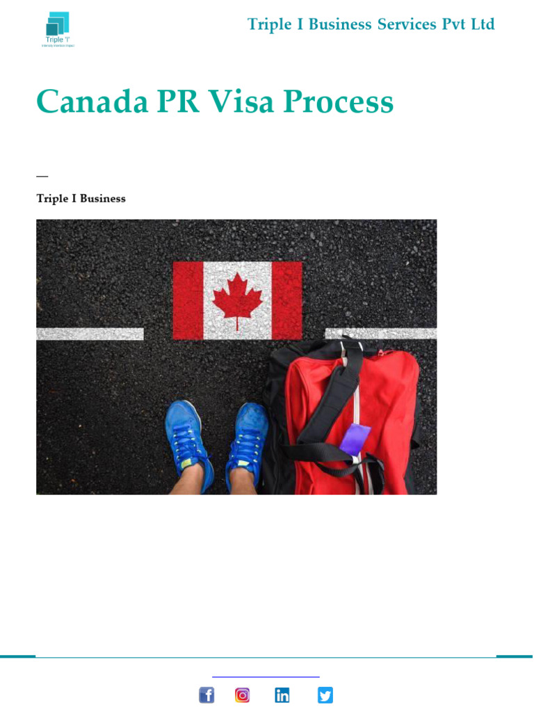Canada PR Visa Process - 2023 | PDF | Travel Visa | International Law