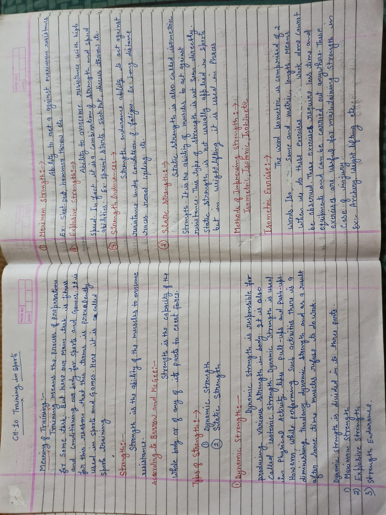 Ch-10 PE Notes 12 Class | PDF