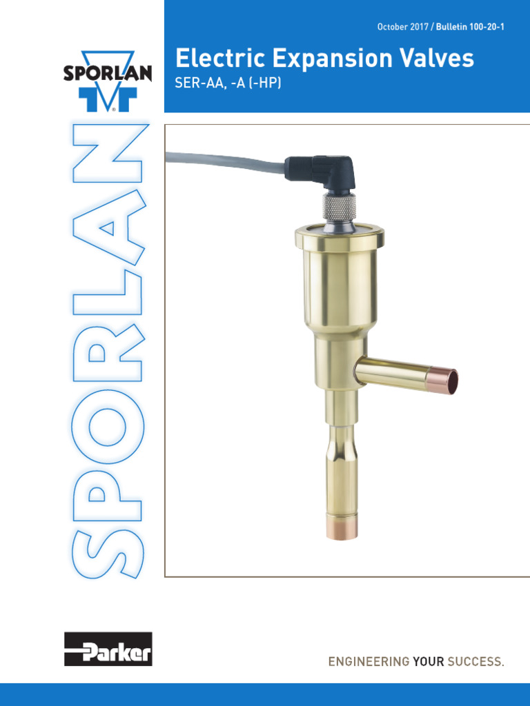 Electric Expansion Valves | PDF | Valve | Mechanical Engineering