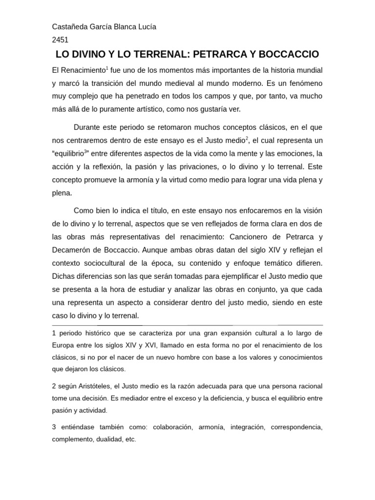 Lo Divino y Lo Terrenal | PDF | El decameron | Amor