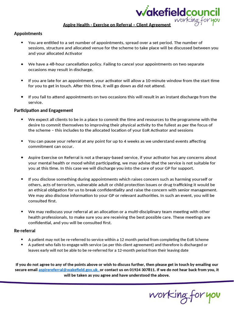 Aspire Health EoR Service - Client Agreement 2024 | PDF | Health Care