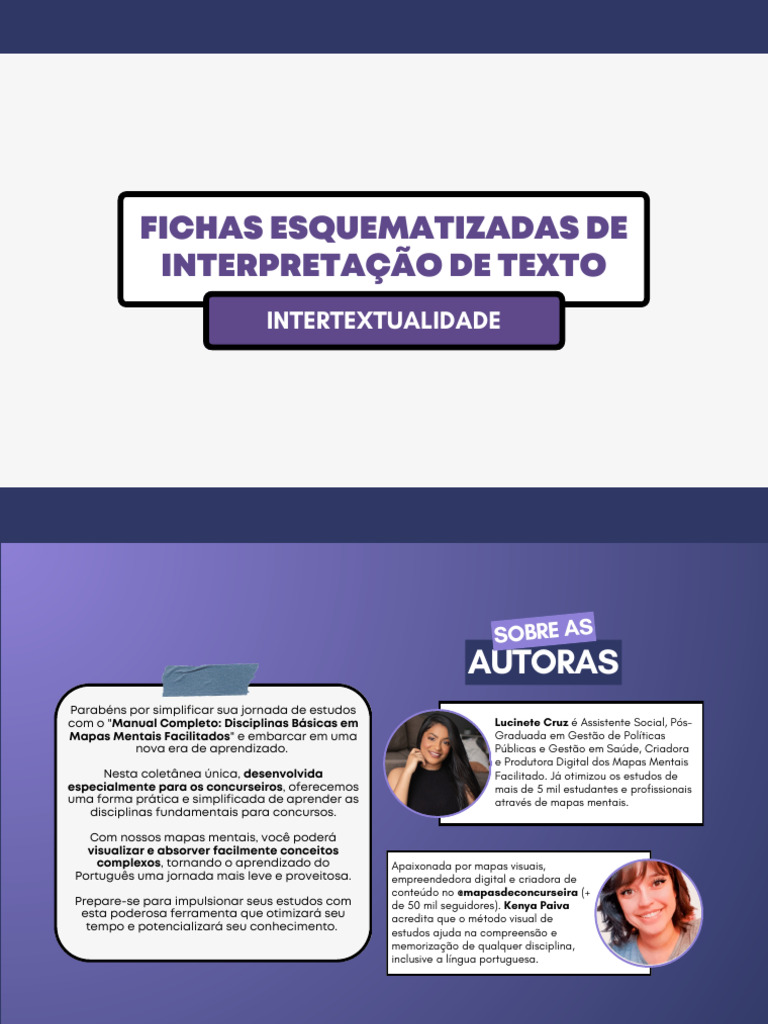 Bonus Interpretacao de Texto Intertextualidade | PDF | Aprendizado | Direitos Autorais