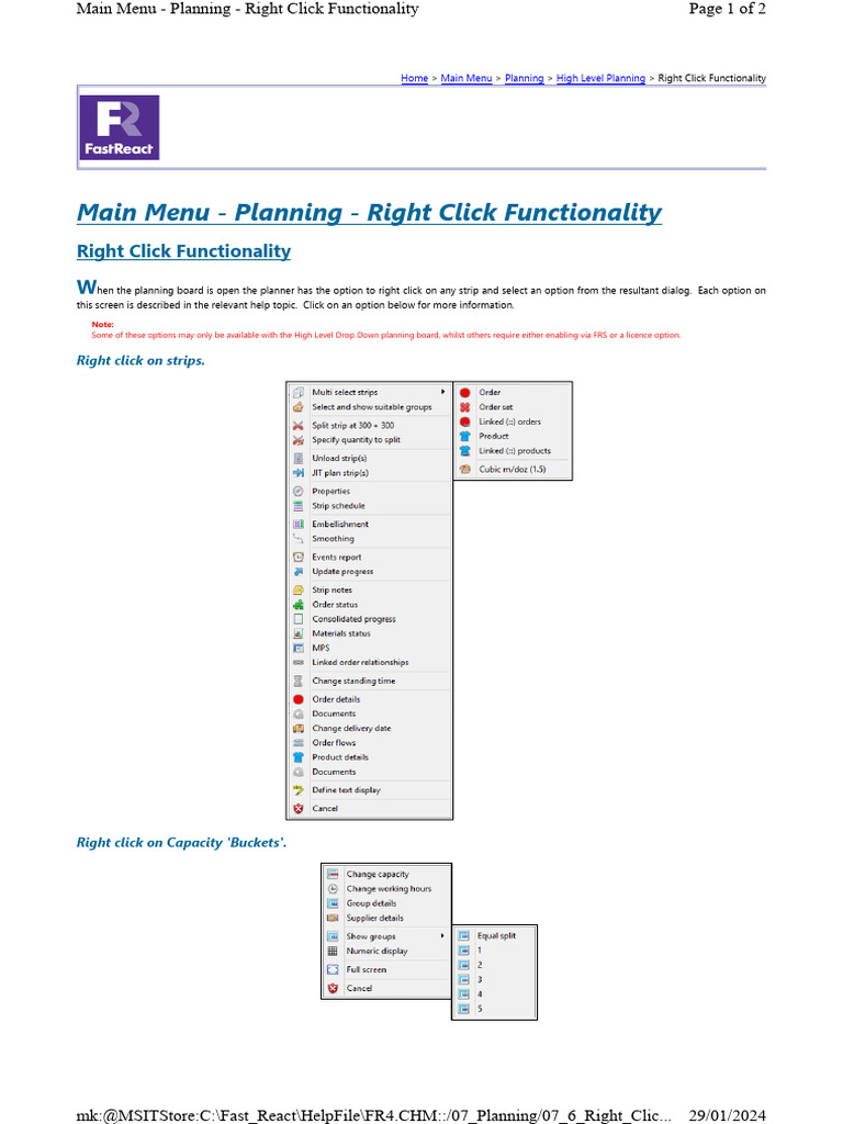 9.Right Click Functionality | PDF