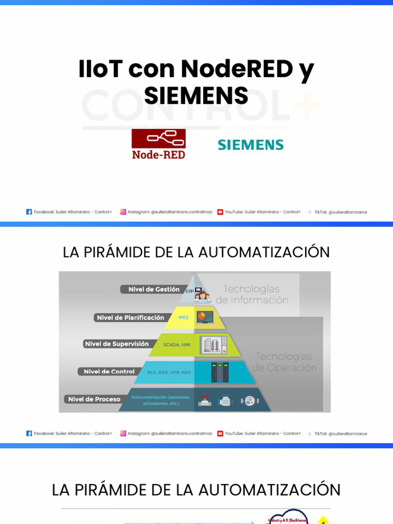 IIoT Con Node Red y Siemens | PDF | Red de computadoras | Red privada virtual