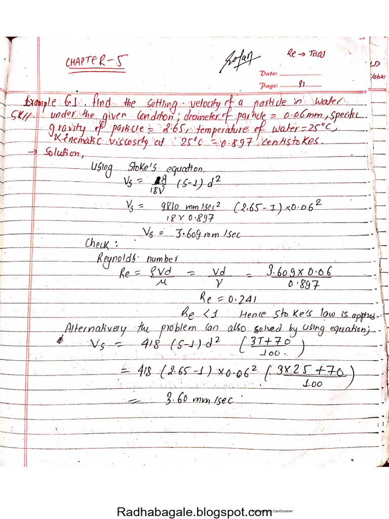 Rajan Bagale Watersupply Chap5 Numerical | PDF