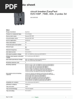 EasyPact EZC - EZC100N3030 | PDF | Alternating Current | Electrical Network