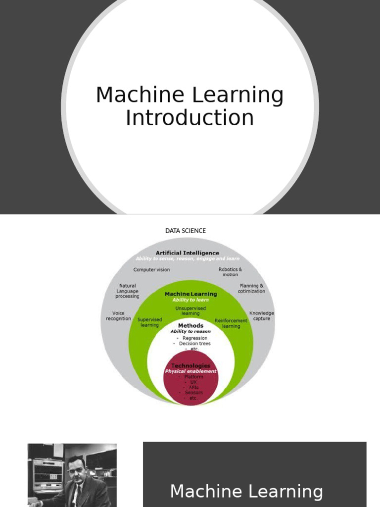 2.0 Machine Learning Introduction | PDF | Statistical Classification | Regression Analysis