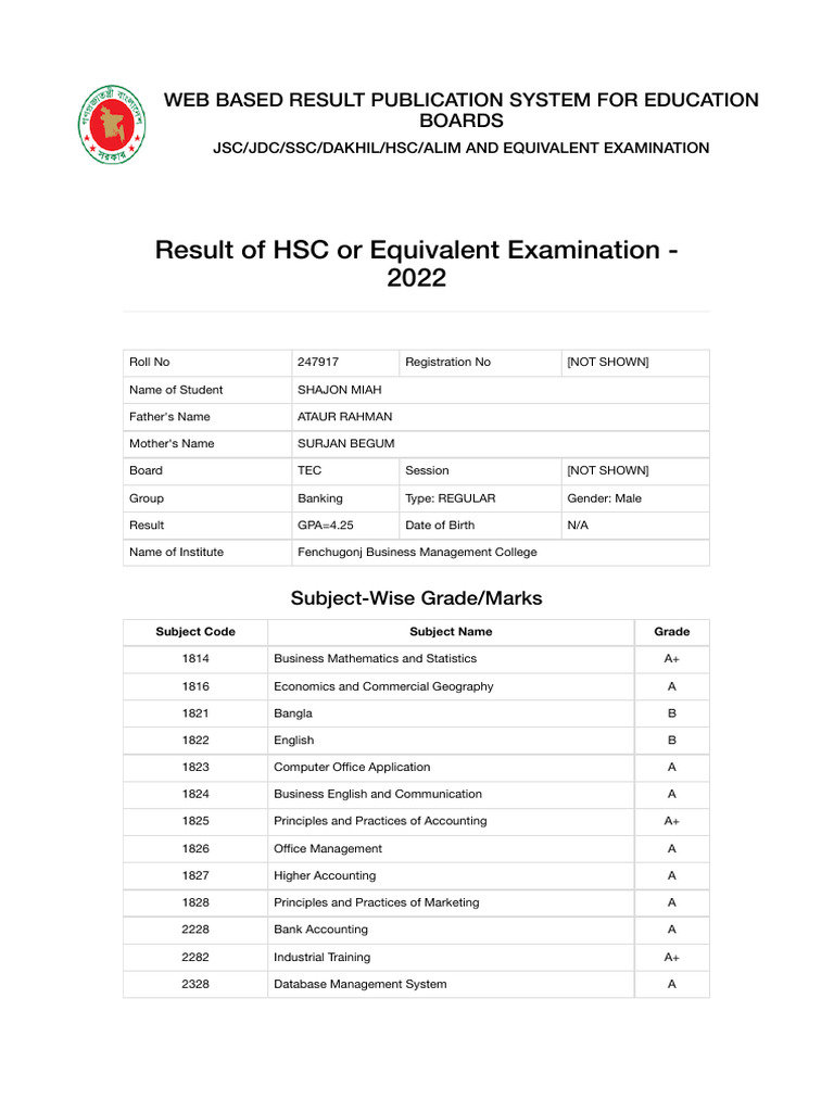 WEB BASED RESULT PUBLICATION SYSTEM FOR EDUCATION BOARDS | PDF