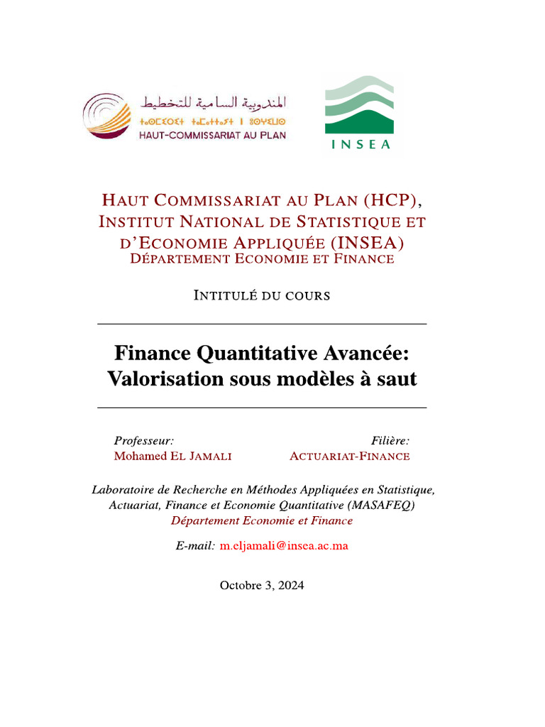 Part1 Cours 3AF | PDF