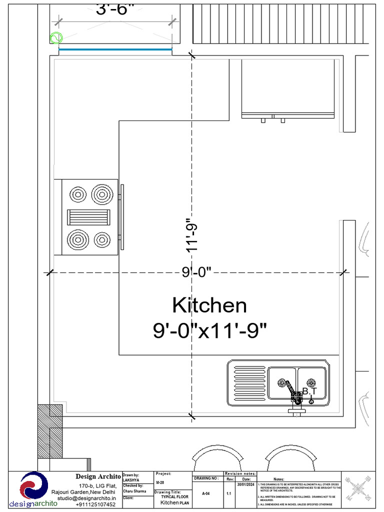Typical Floor Kitchen Plan | PDF