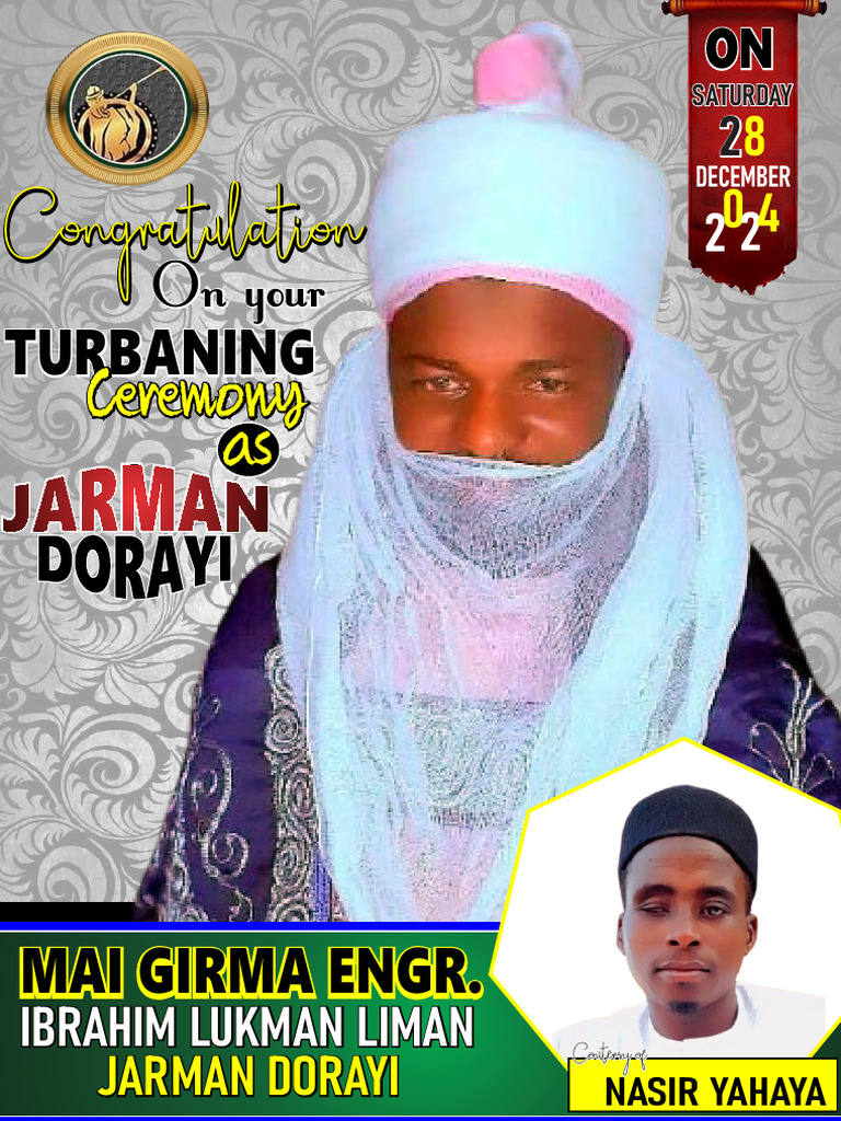 Oga Shisu Turbaning Ceremony | PDF